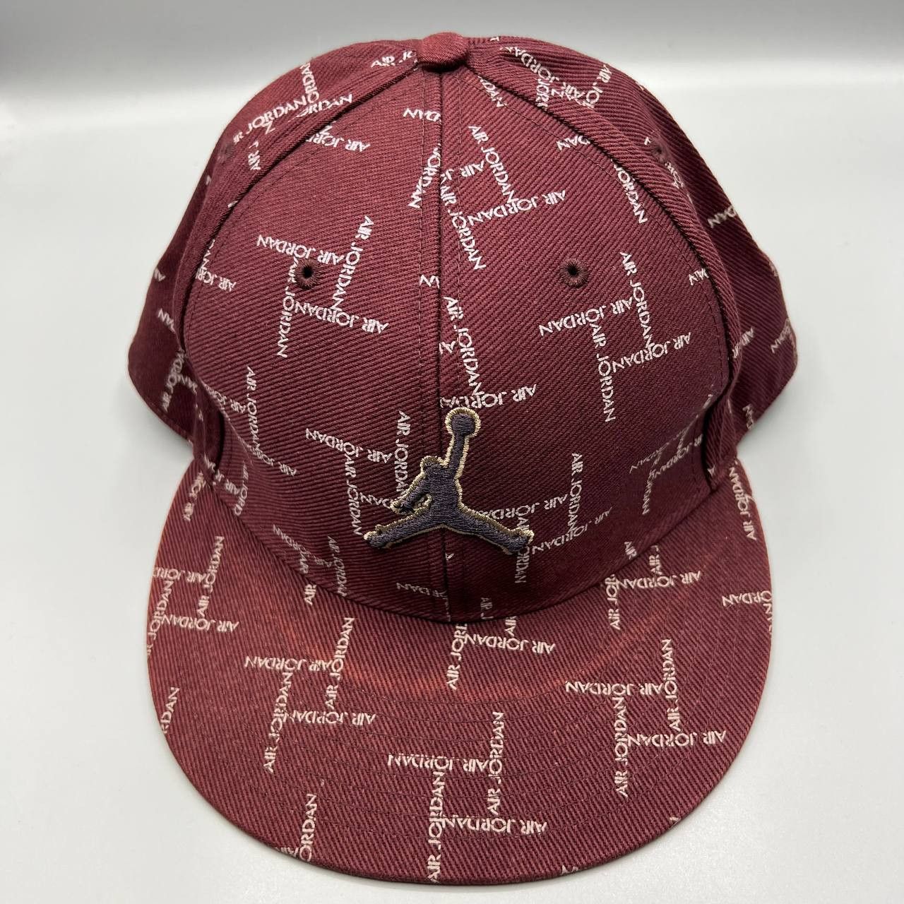 Jordan Brand Air Jordan Hat Men 7 3/8 Jumpman All Over Print Fitted Cap ...