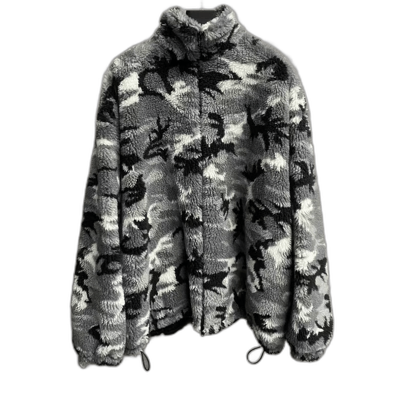 Balenciaga balenciaga's latest grey camo Tomorrow's World polar fleece ...
