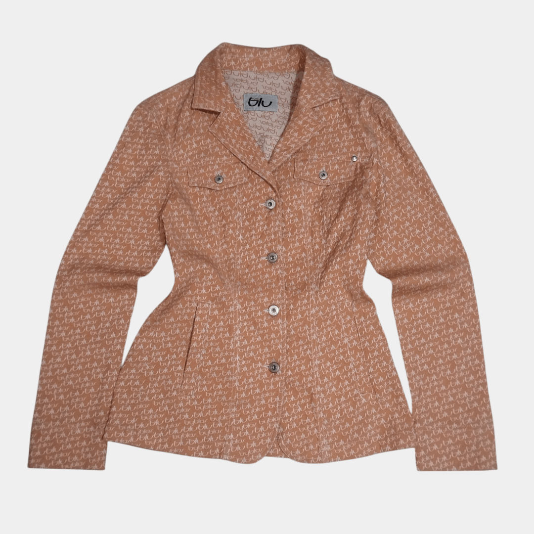 Byblos × Designer × Vivienne Westwood Byblos Blu monogram blazer jacket ...