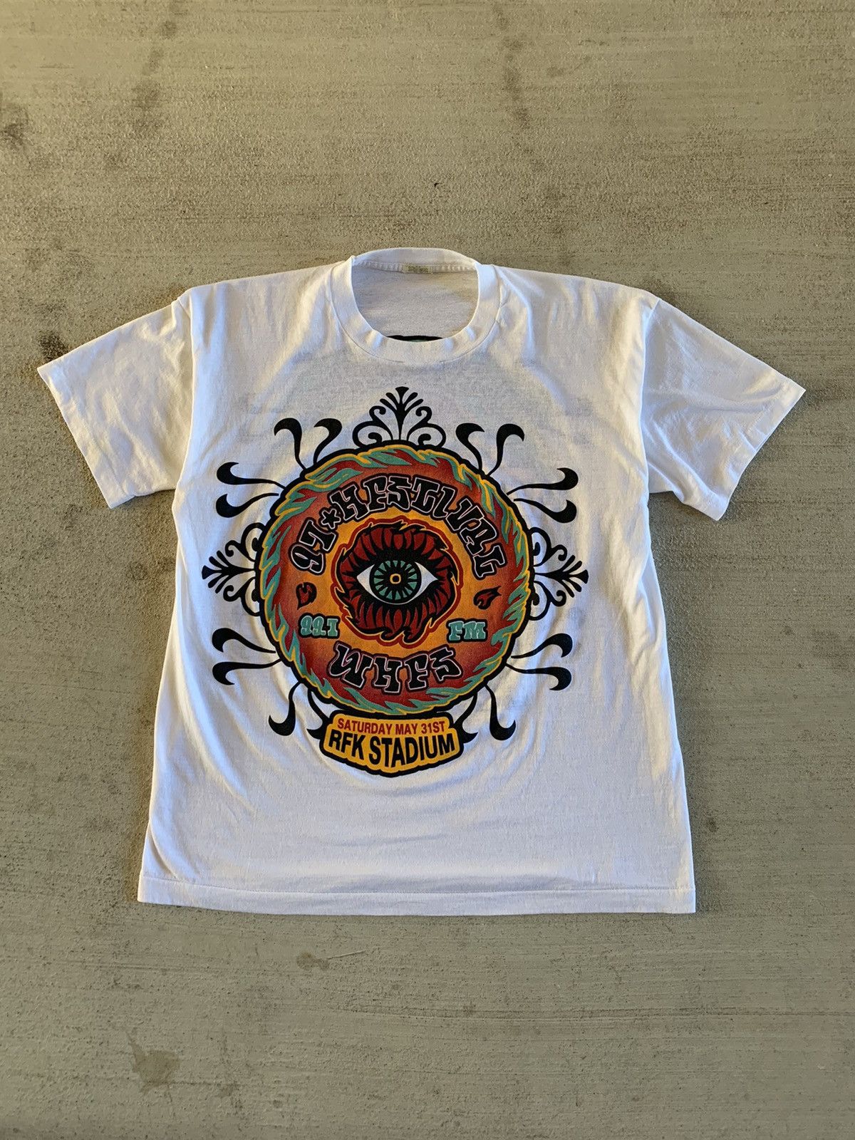 Band Tees × Vintage Vintage 90s 1997 HFstival Music Festival Band T ...