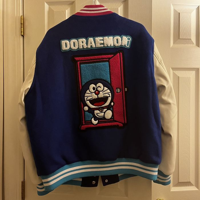 Vandy The Pink Vandy the Pink x Doraemon Varsity Jacket | Grailed