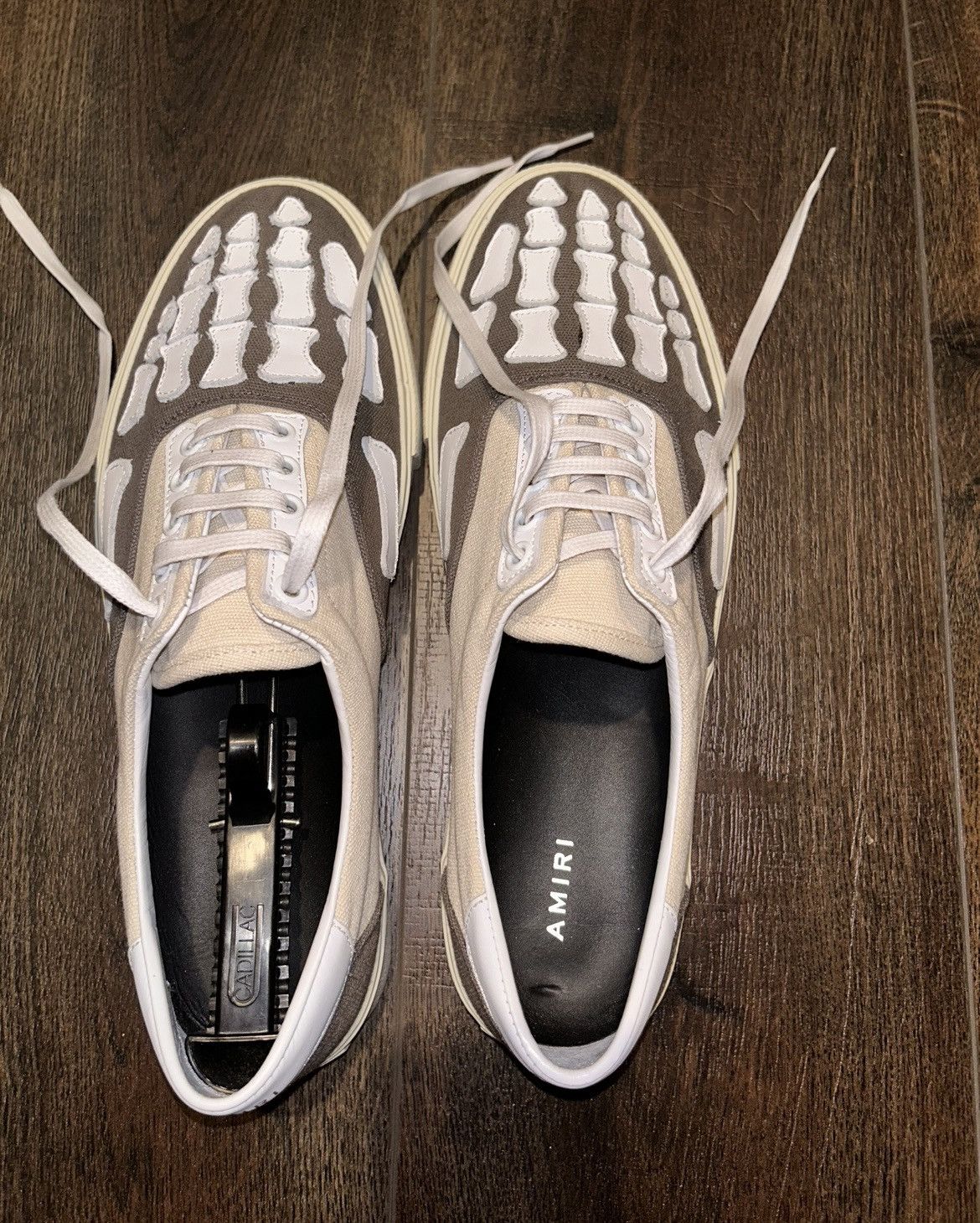 Amiri Amiri Skeleton Skel Toe Low Top | Grailed