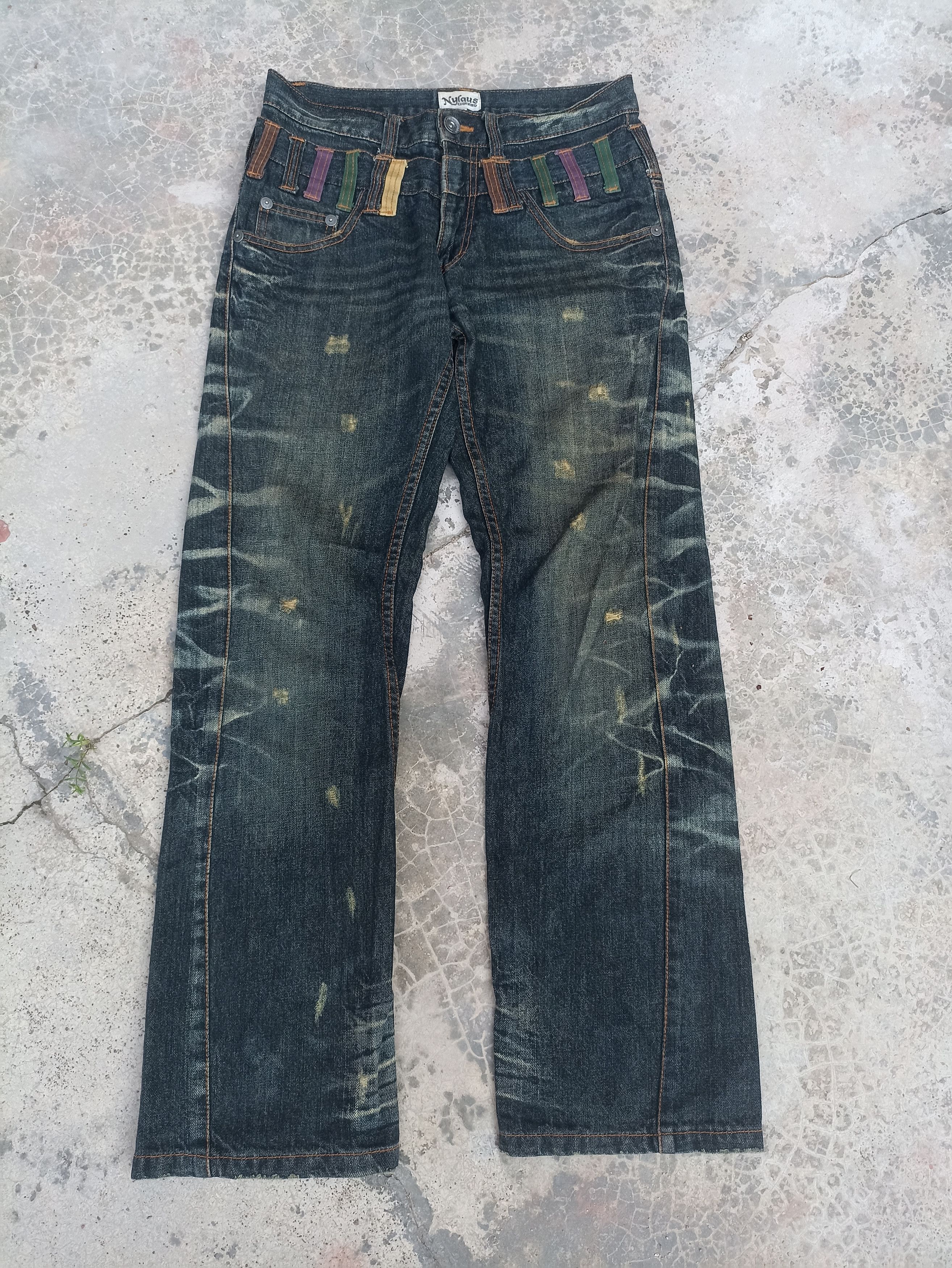 If Six Was Nine × Japanese Brand × Le Grande Bleu (L.G.B.) Nylaus jeans ...