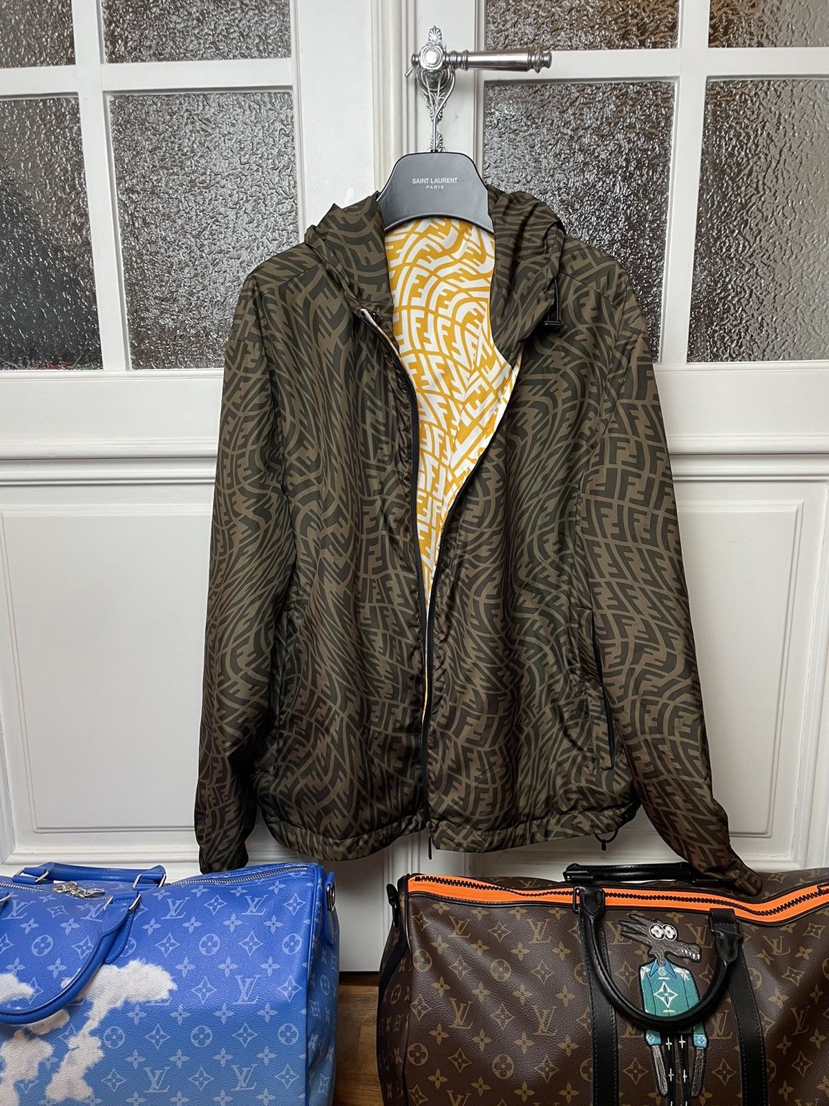 Fendi Fendi reversible windbreaker | Grailed
