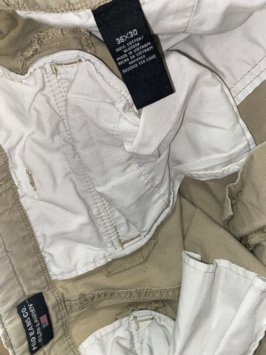 Polo Ralph Lauren Rare Vintage / Y2K Polo Ralph Lauren Beige Baggy Cargo Pants | Grailed