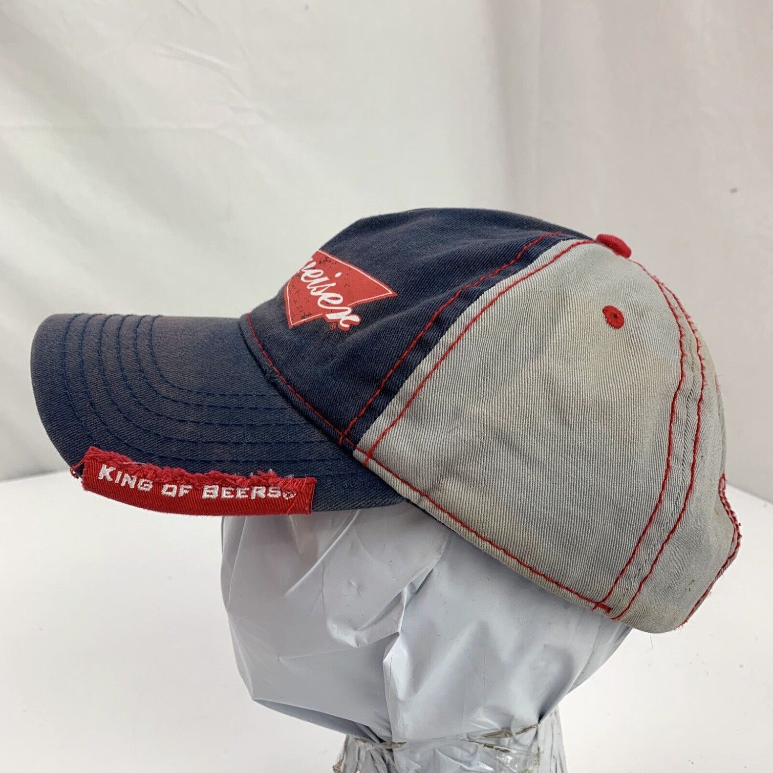 Budweiser Budweiser King of Beers Ball Cap Hat Adjustable Baseball ...