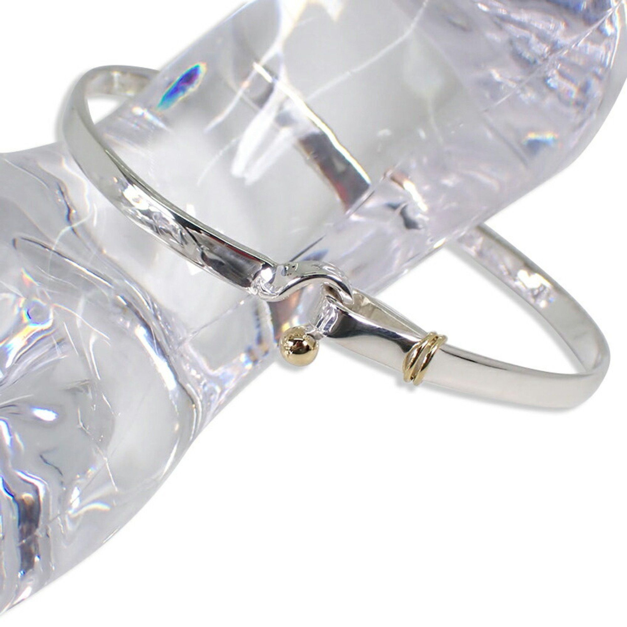 Tiffany & Co. Tiffany 925 750 combination hook and eye bangle | Grailed