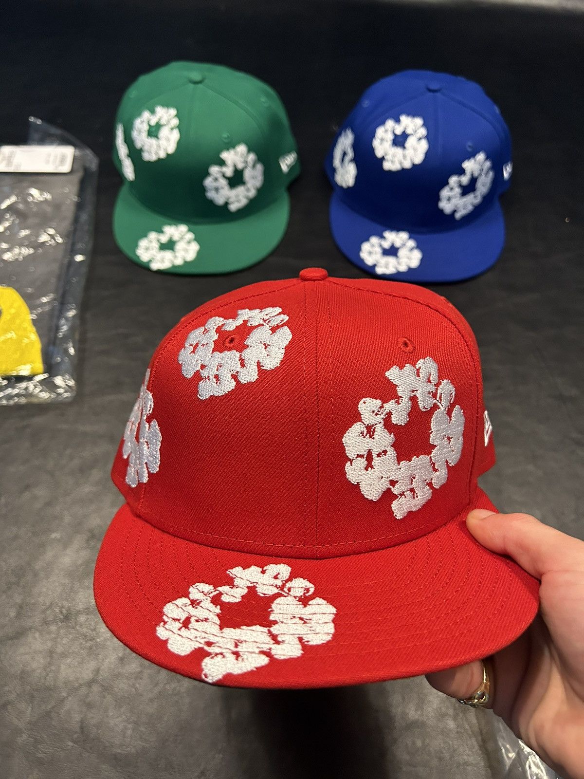 DENIM TEARS Denim Tears Fitted Hats | Grailed