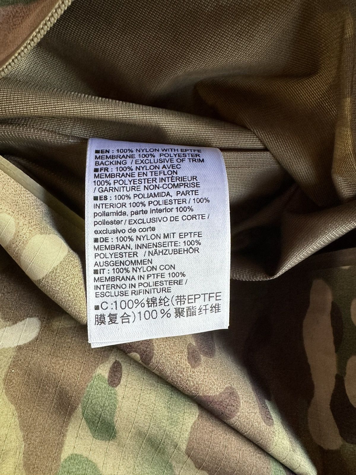 Arc'Teryx ARCTERYX LEAF Alpha Gen 2 Multicam Gore Tex Jacket | Grailed
