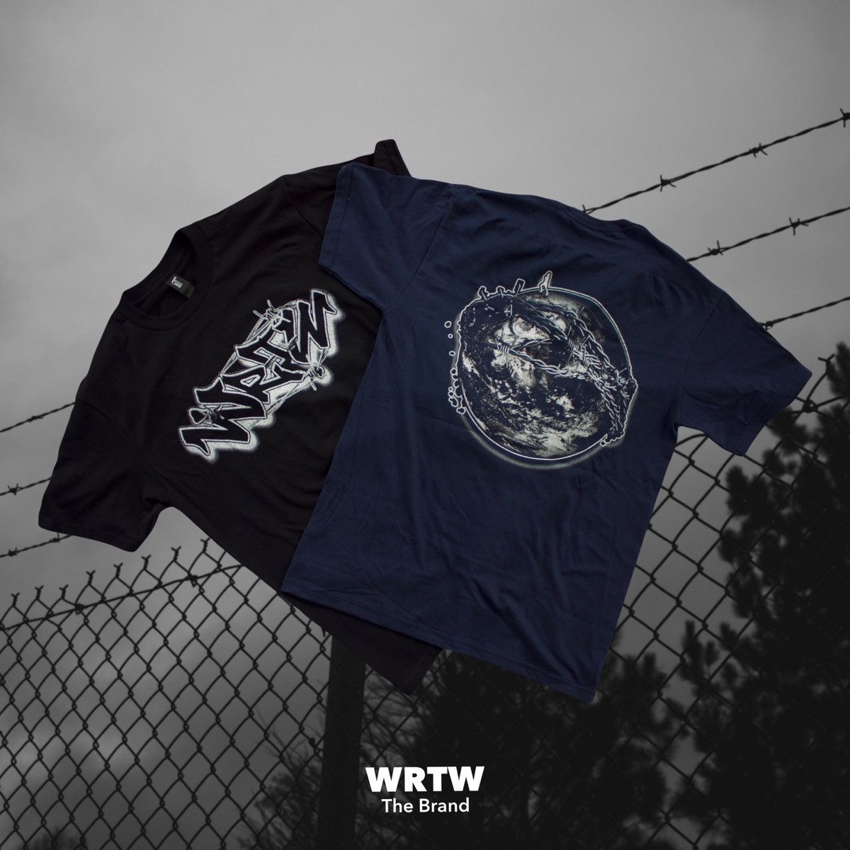 Streetwear WRTW Barbed Wire Tee | Grailed