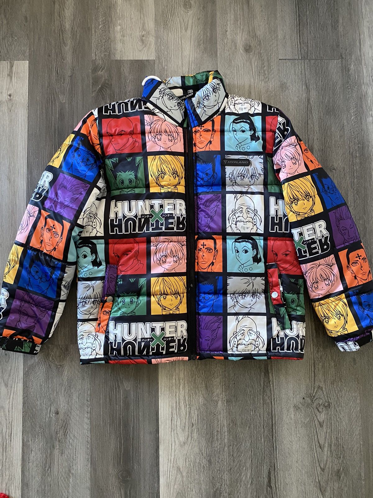 Hypland Hypland Hunter x Hunter Puffer Jacket | Grailed