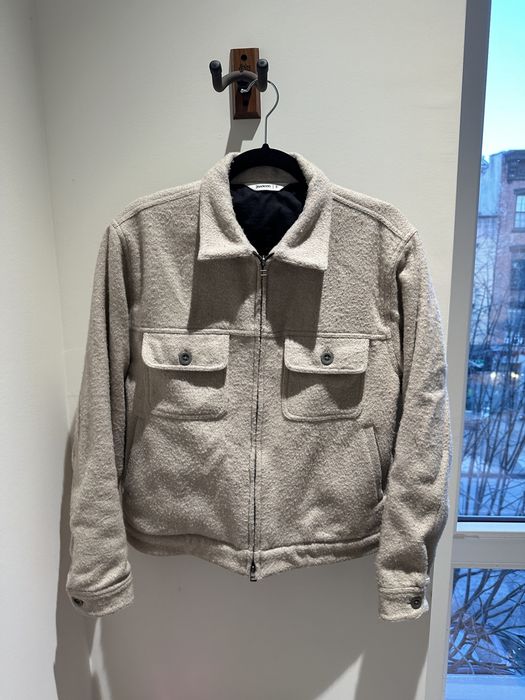 3sixteen Mechanic jacket - tan wool box weave | Grailed