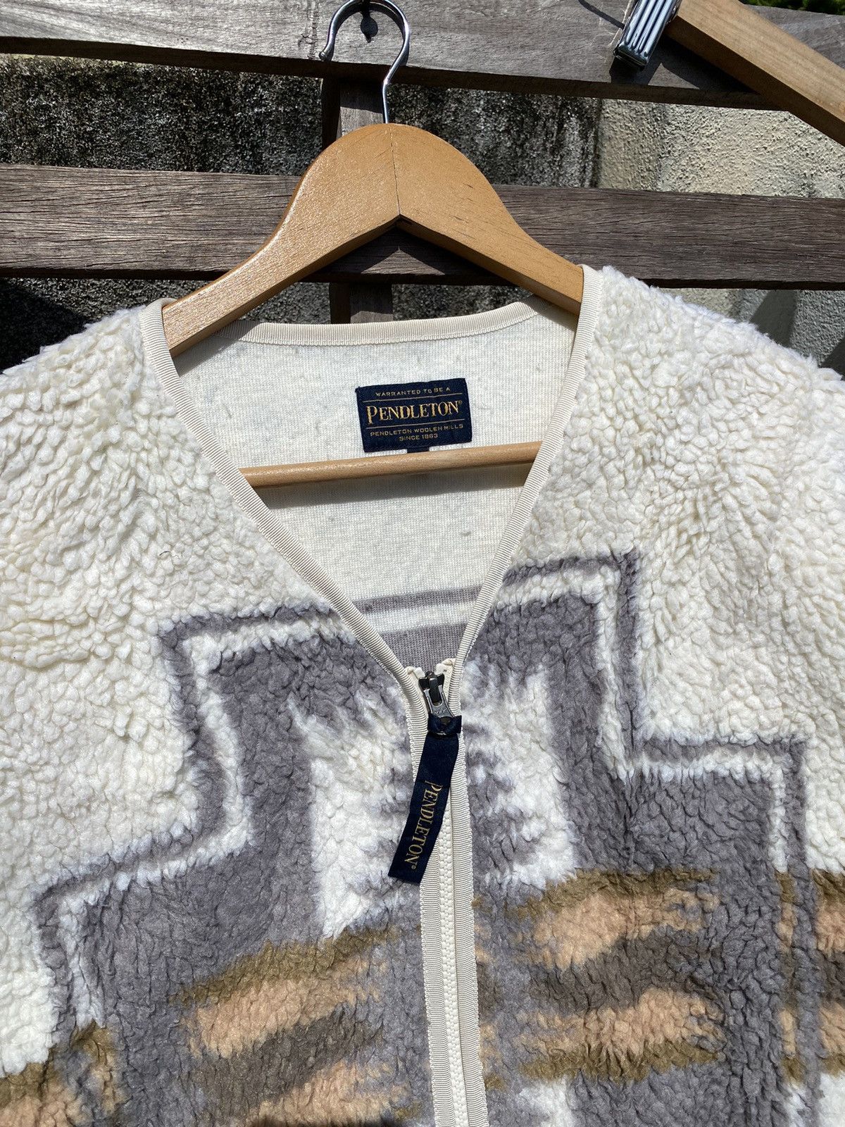 Navajo × Pendleton × Vintage Pendleton Navajo Sherpa Long Jacket | Grailed