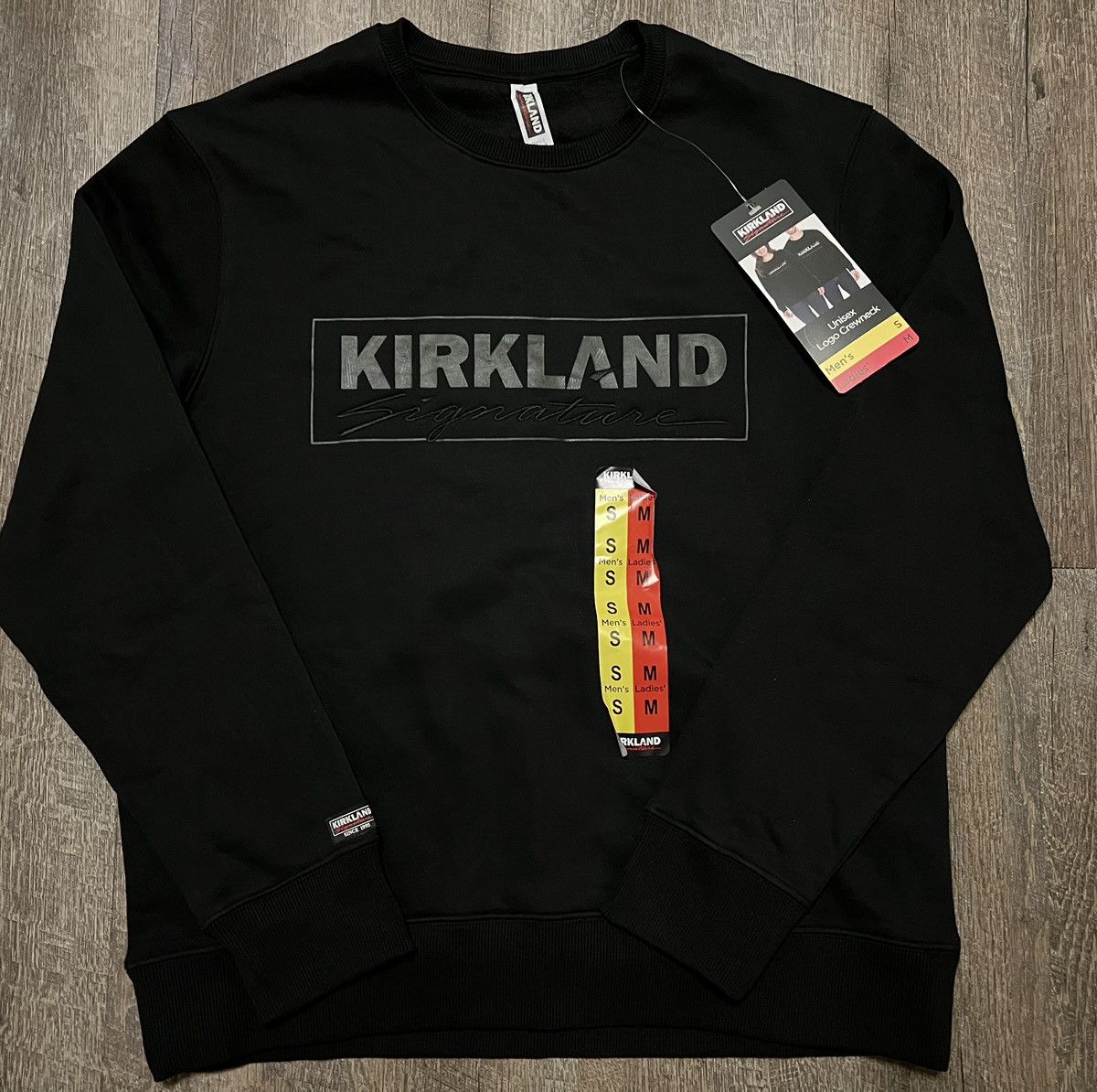 Kirkland Signature Costco Kirkland Signature Unisex Logo Crewneck ...