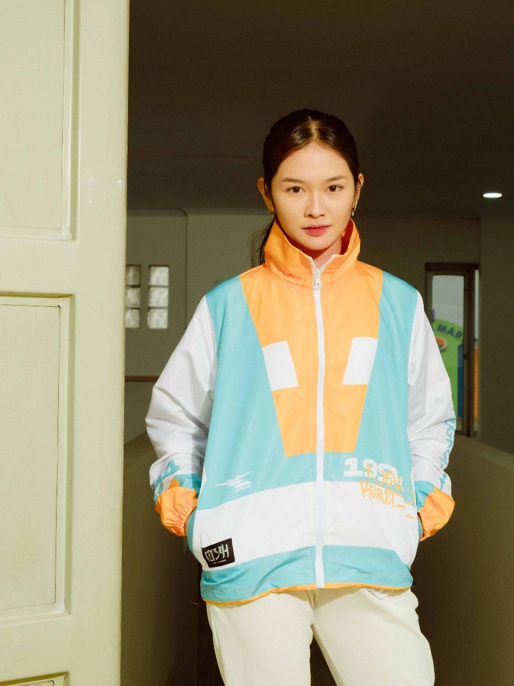 Grailed × Streetwear running jacket never regret full printing | Grailed
