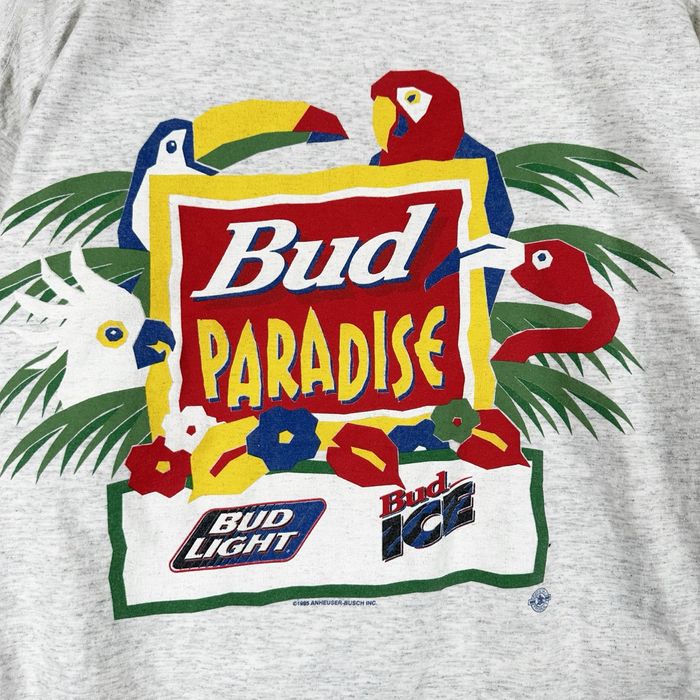 Vintage Vintage Rare 1999 Buds Paradise Bud Light Bud Ice Graphic | Grailed Vintage Vintage Rare 1999 Buds Paradise Bud Light Bud Ice Graphic | Grailed
