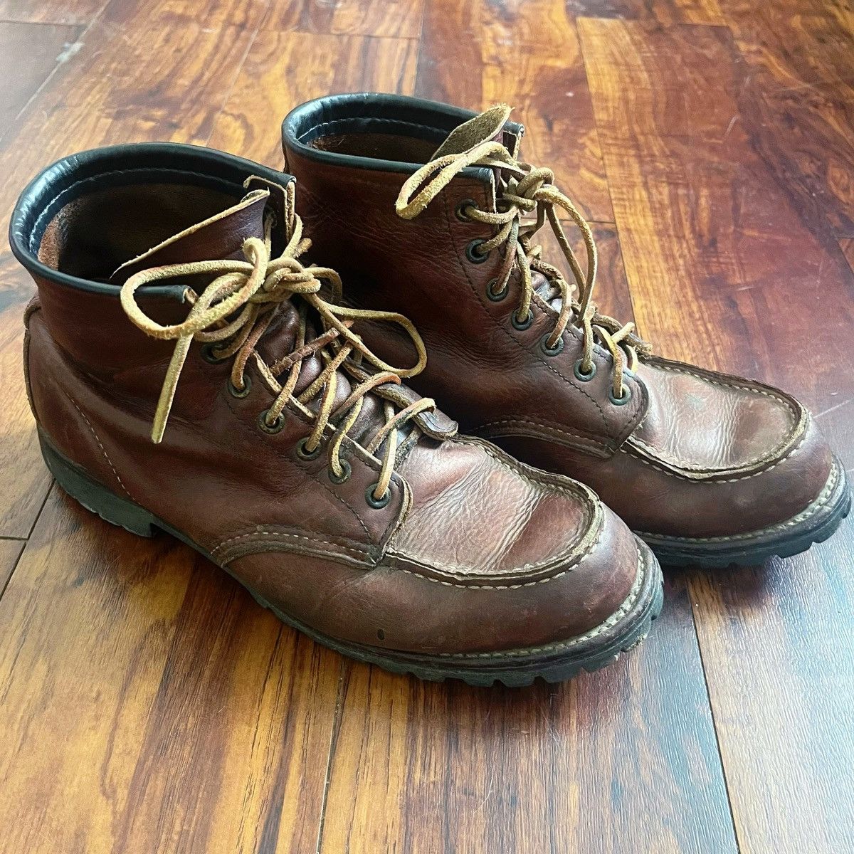 Red Wing Redwing Roughneck Heritage 6-inch in Briar Oil Slick Boots ...