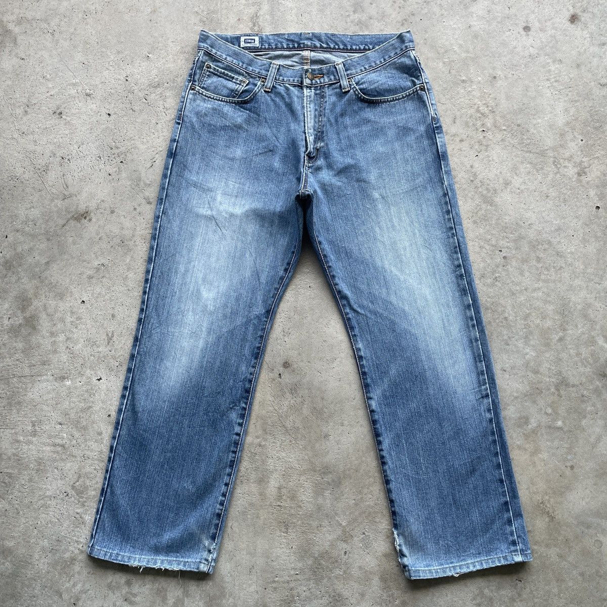 Edwin W35💥 Vintage Edwin Faded Baggy Denim Jeans Pants | Grailed