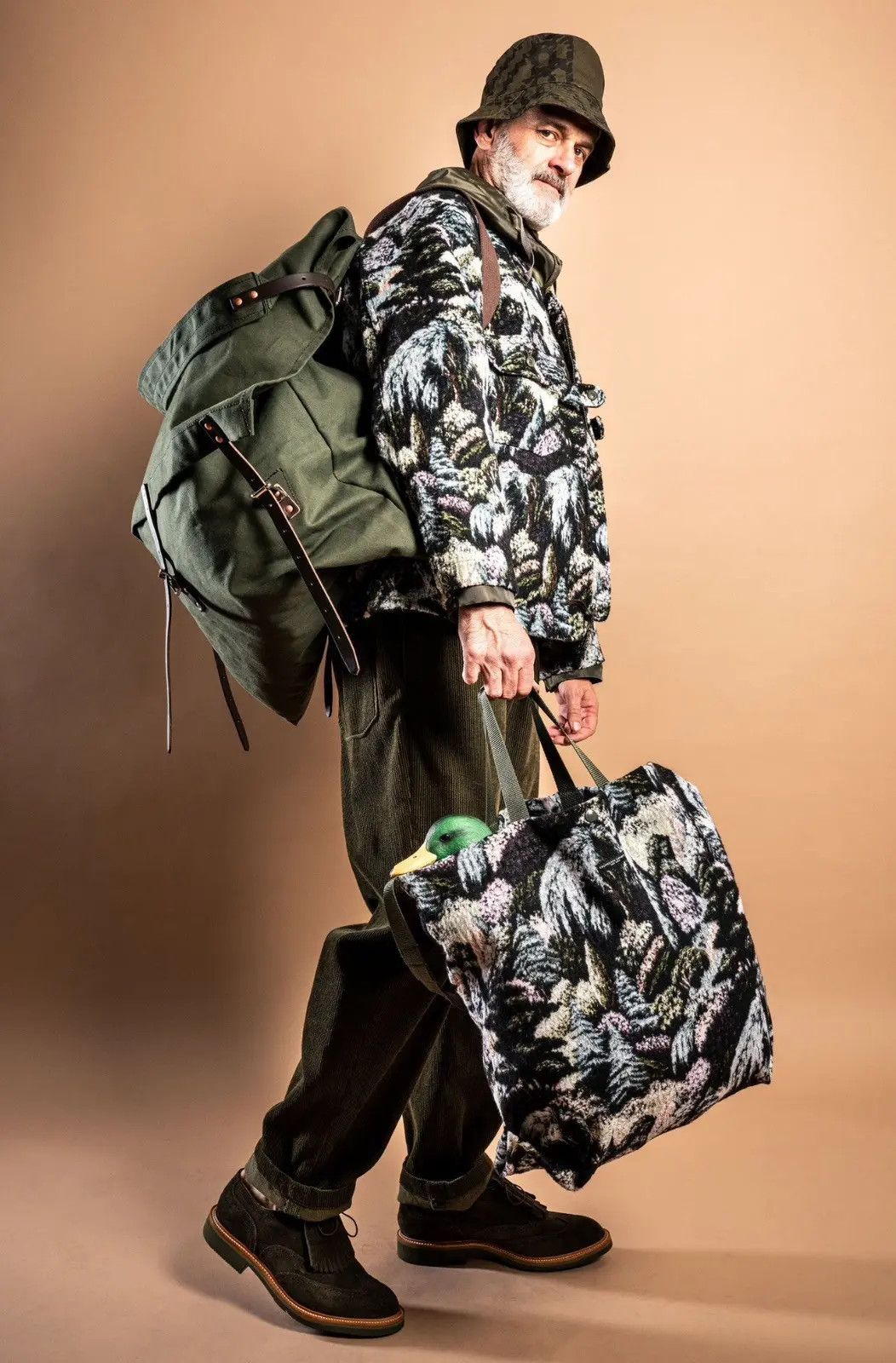 Engineered Garments Tote, Forest Jacquard, FW23 | Grailed