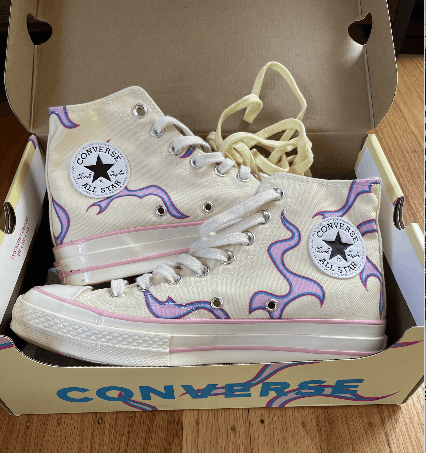 Converse Converse x Golf Le Fleur Chuck 70 High Flame Pastel Yellow ...