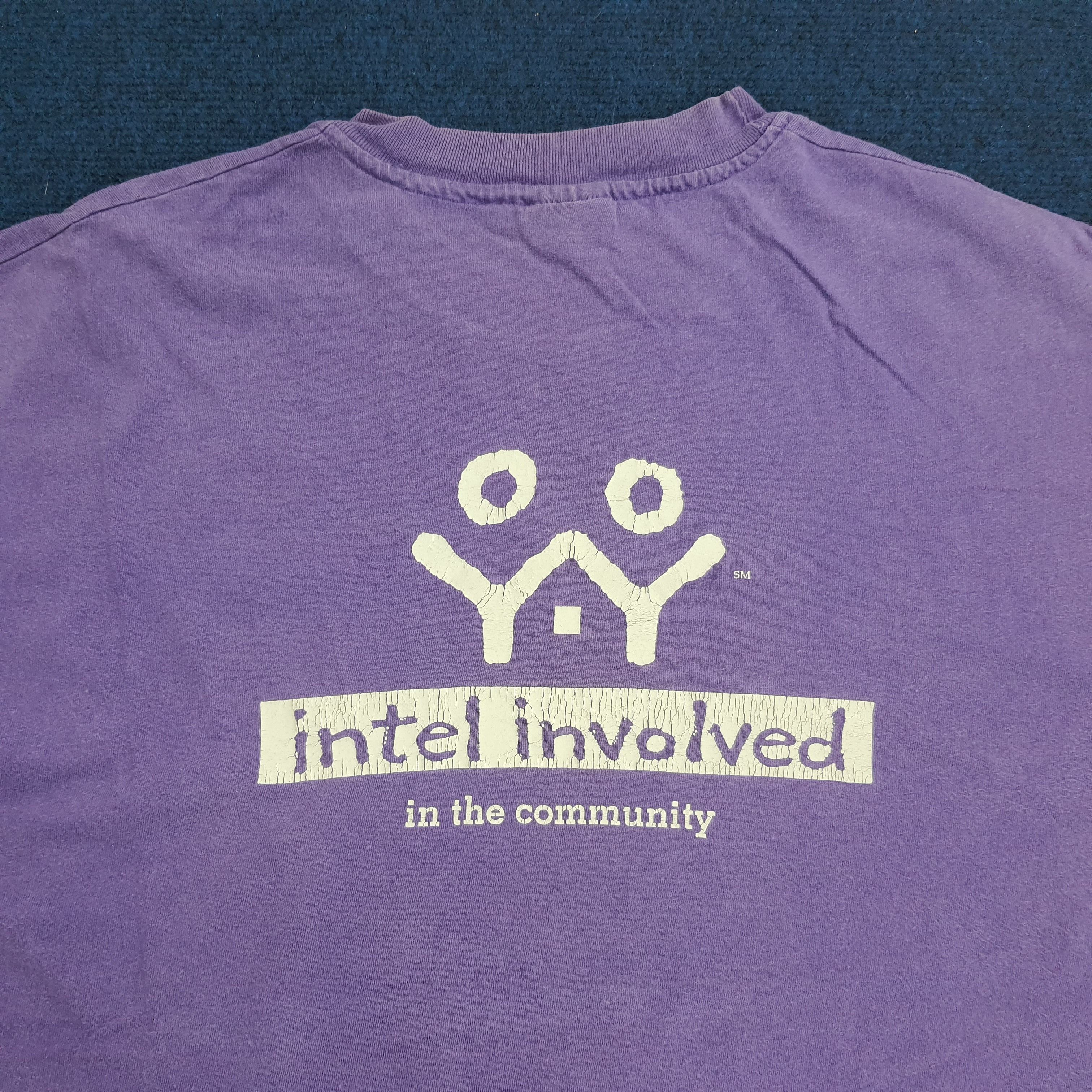 Other INTEL Involved Microsoft Computer T-shirt | Grailed