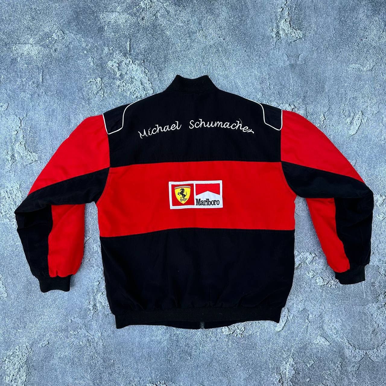 Racing × Streetwear Vintage Ferrari Racing Jacket Red Formula | Grailed