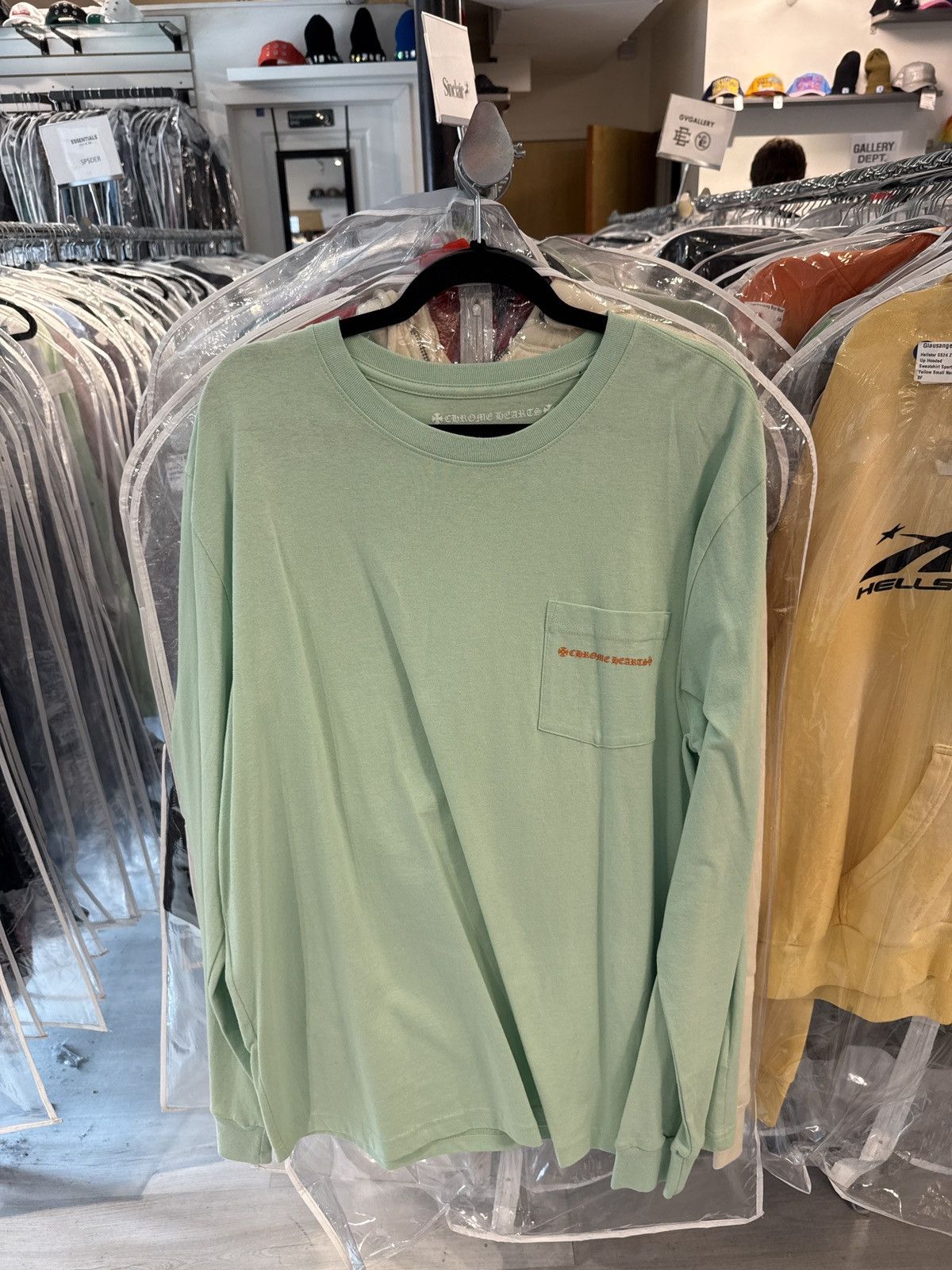 Chrome Hearts × Matty Boy Chrome Hearts Matty Boy Lust Seafoam Shirt XL ...