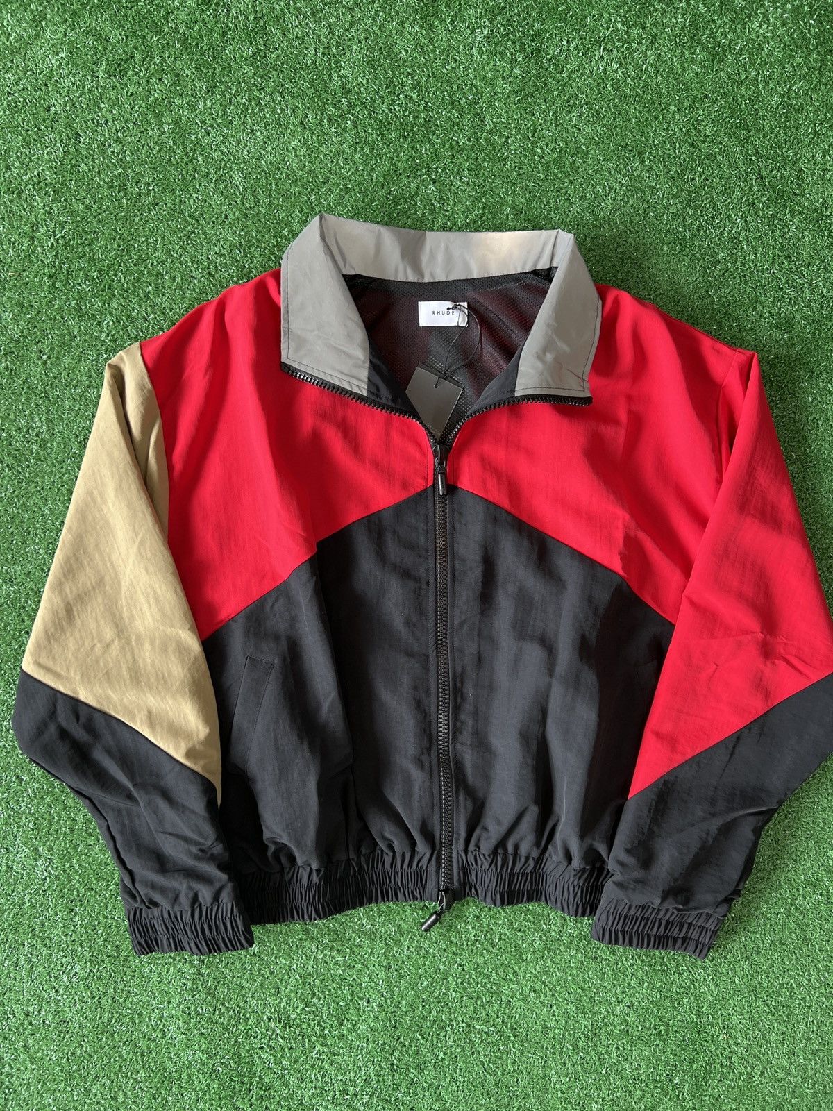 Rhude Rhude Red Flight Jacket | Grailed