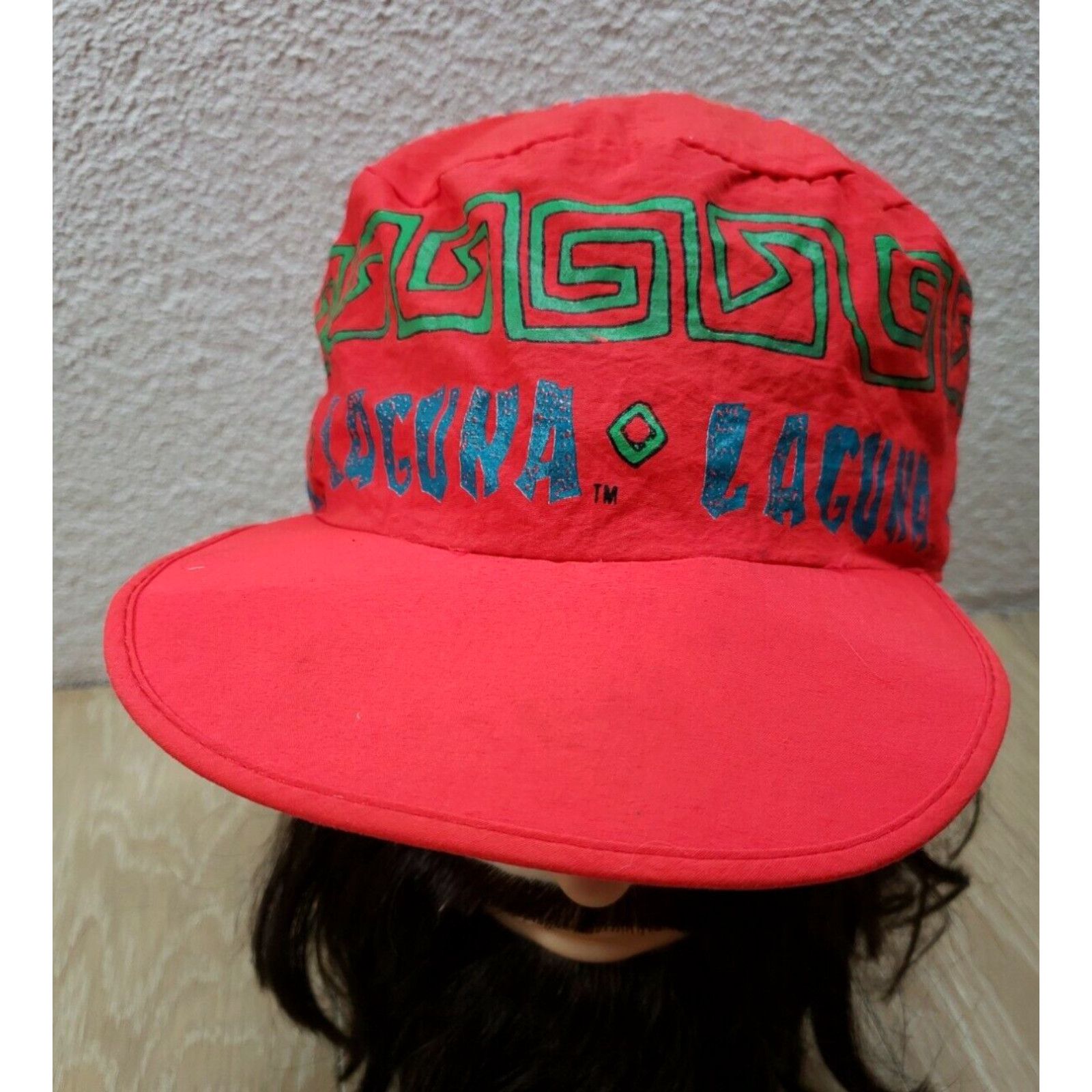 Vintage Vintage Laguna Island Life Cap Hat Arlin Beach Red Aztec Surfer ...