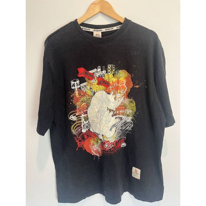 Ecko Unltd. Vintage Echo Ecko Unlimited T-shirt 90s Rhino XL Back Y2K | Grailed