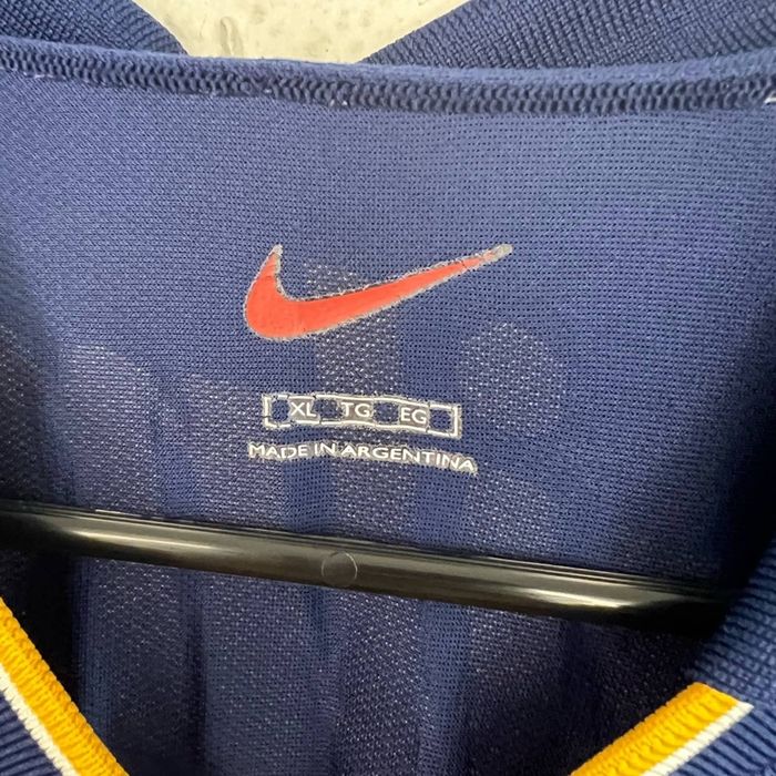 Nike Nike Boca Juniors Vintage 1998 CABJ Quilmes Soccer Jersey XL | Grailed