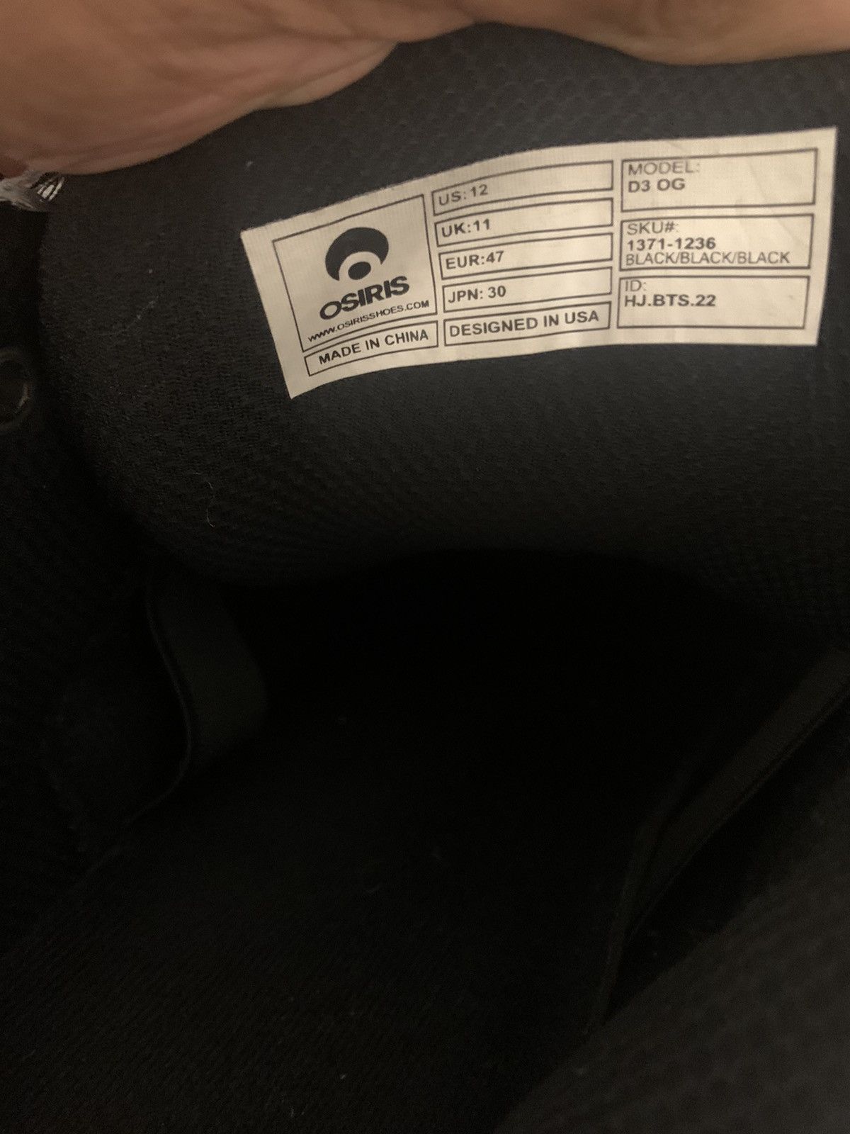 Osiris Osiris D3 OG with lanvin laces | Grailed