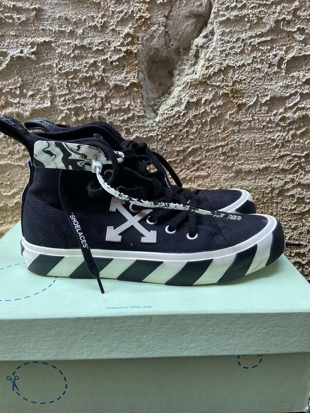 Off-White Off-White Converse High Top | Grailed