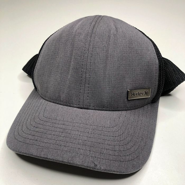 Hurley Hurley Hat Mens Small Medium Gray Baseball Cap Sports Athletic ...