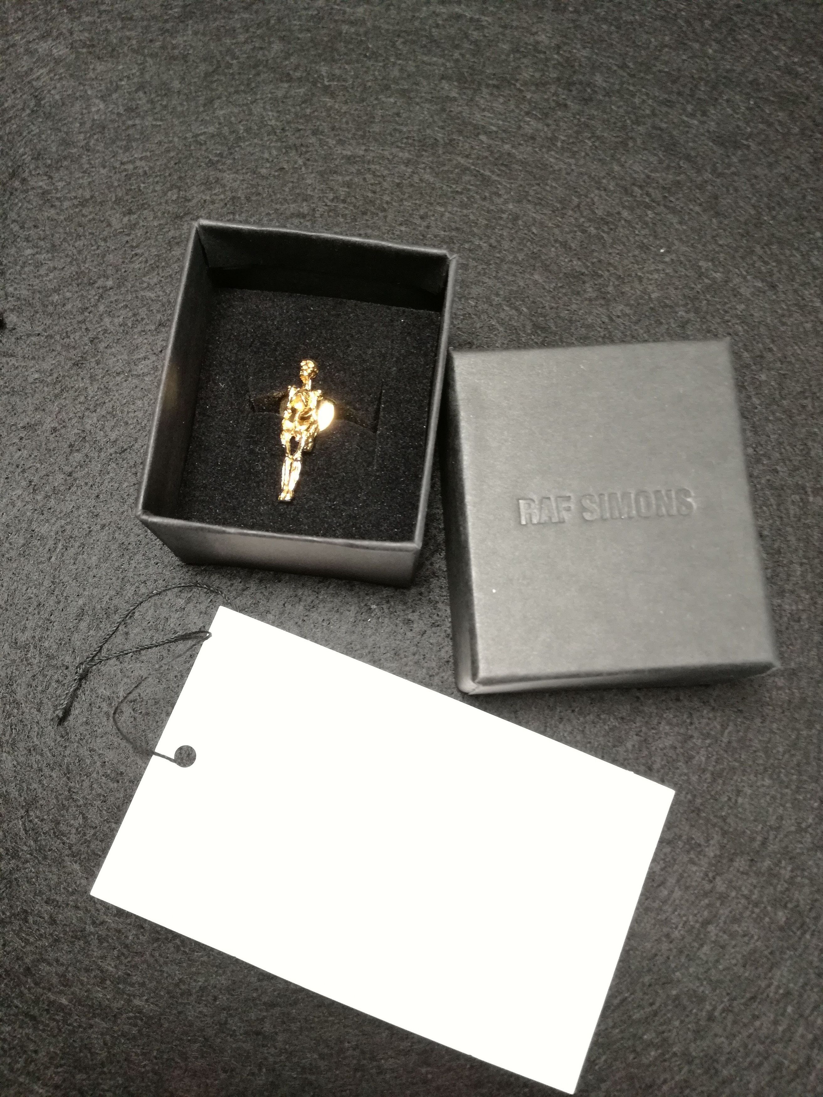Raf Simons Raf Simons skeleton pin | Grailed
