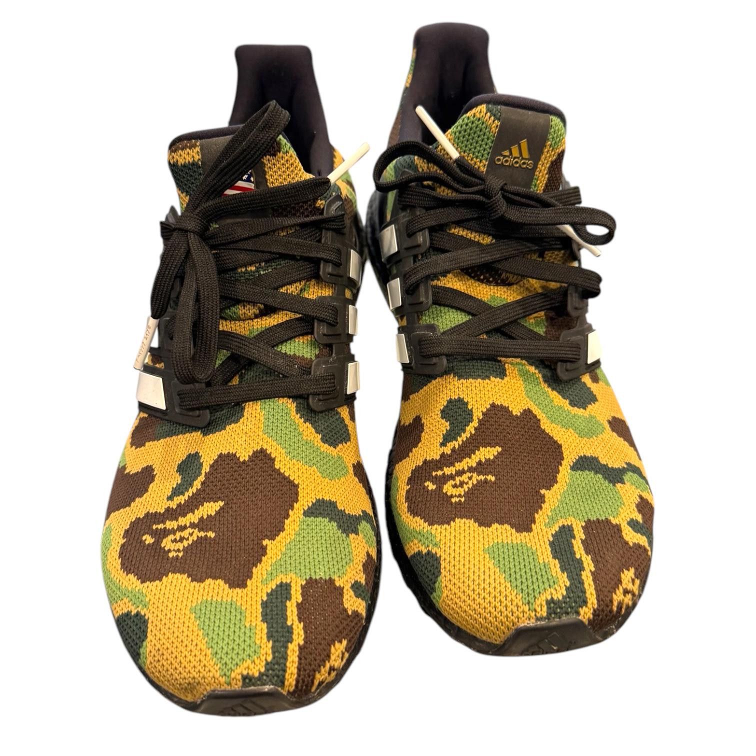 Designer Adidas x A Bathing Ape - Ultra Boost 4.0 BAPE Camo Sneakers ...
