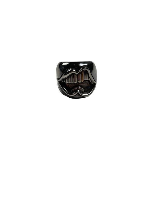 Chrome Hearts Matty Boy Big Chomper 22K Gold Tooth Ring | Grailed