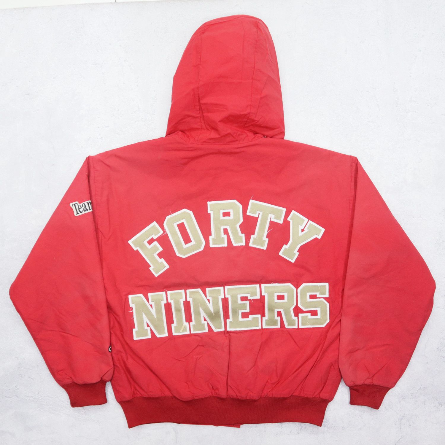 Vintage Team NFL San Fransisco Fourty Niners By Chalk Line Bomber | Grailed