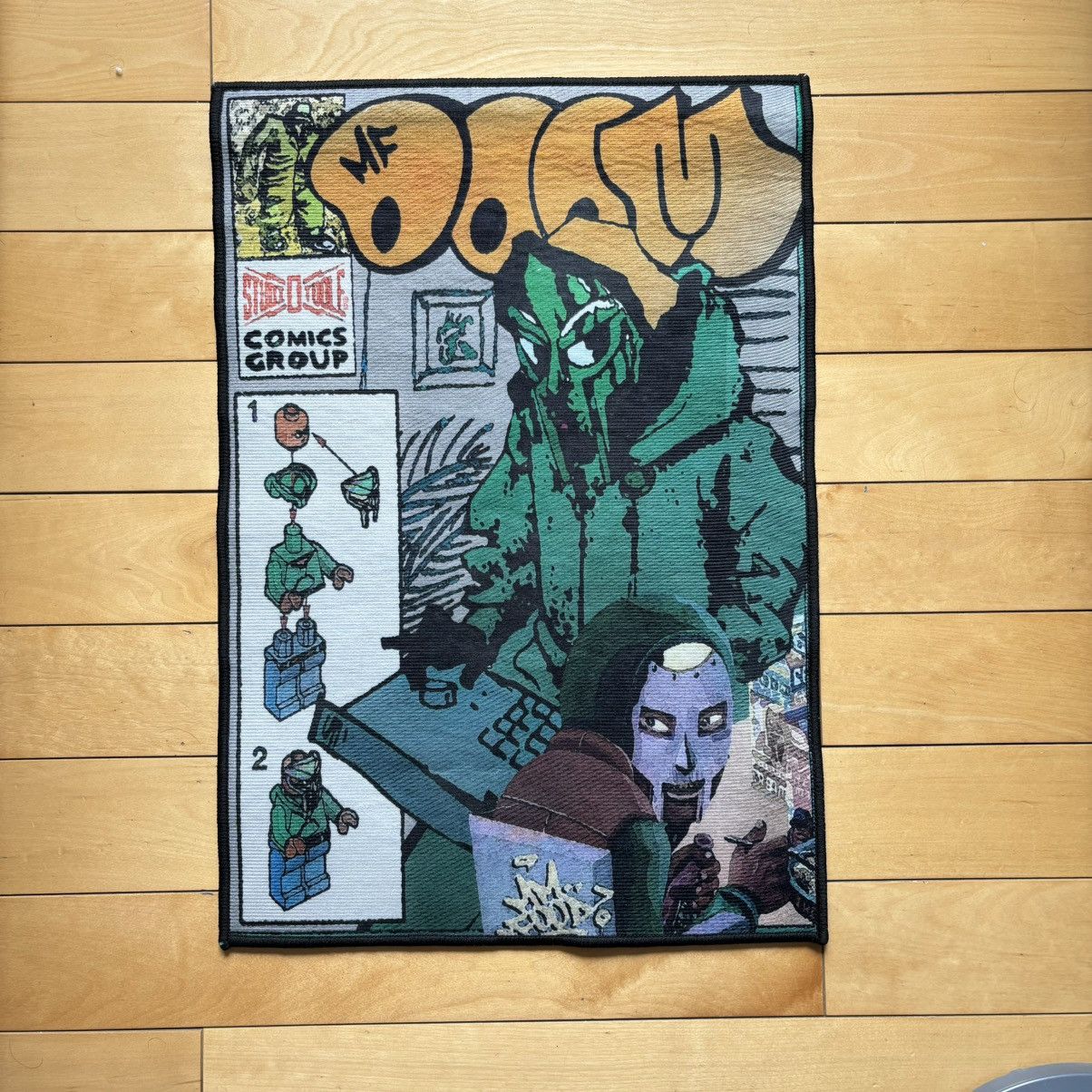 Mf Doom MF DOOM MM FOOD Comic Small Rug Carpet | Grailed