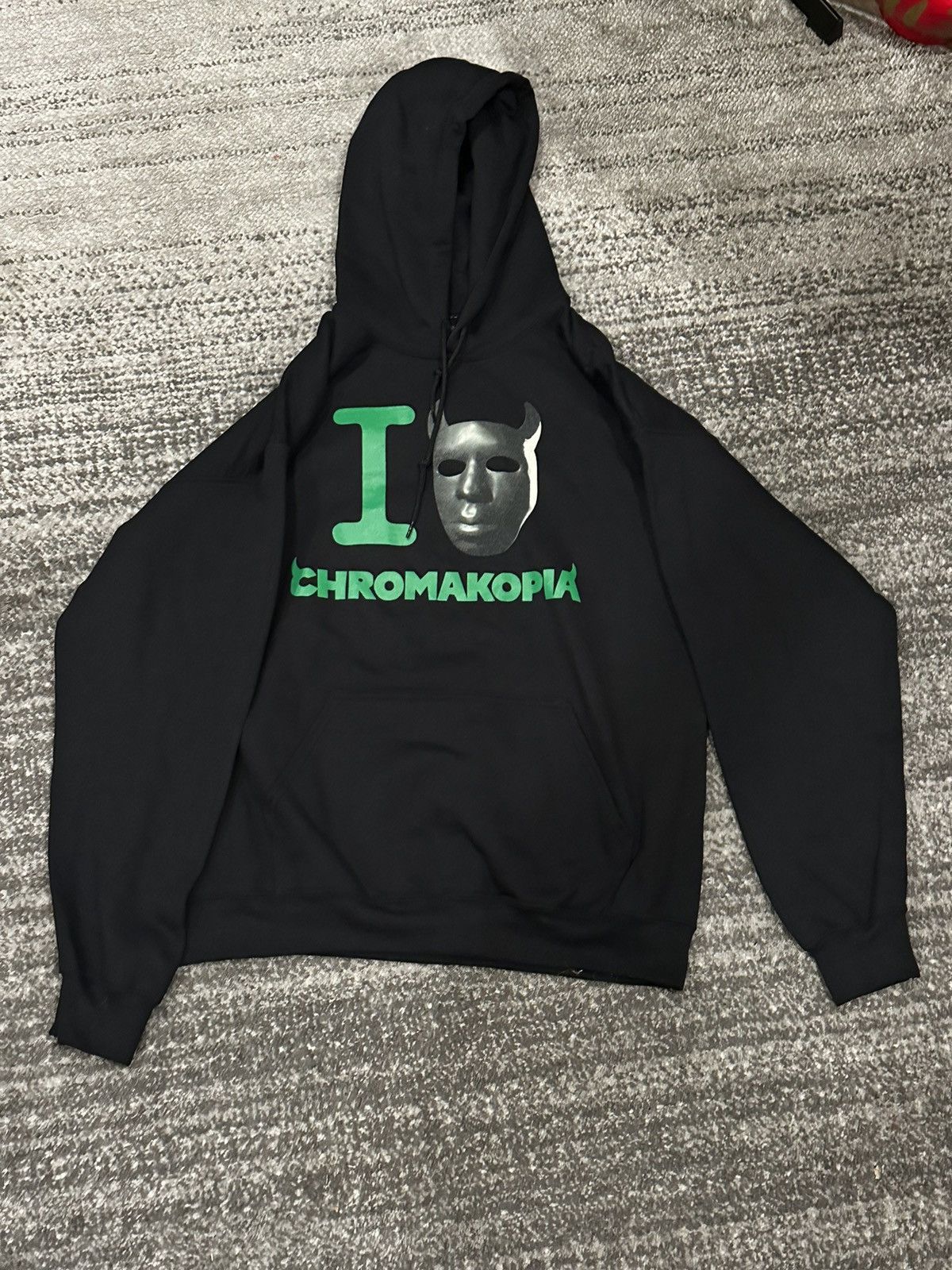 Golf Wang chromokopia mask hoodie | Grailed