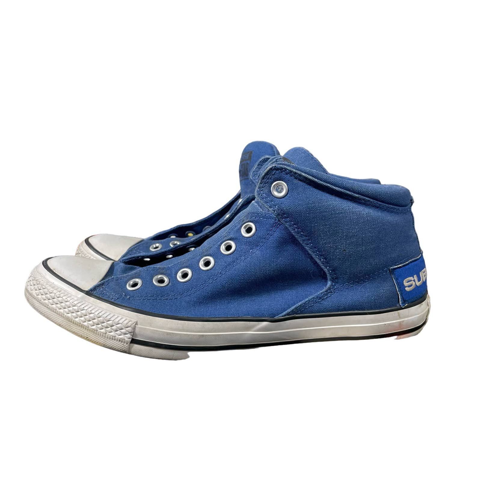 Converse Subaru Converse All Star Blue High Top Sneakers - M-10, W-12 ...