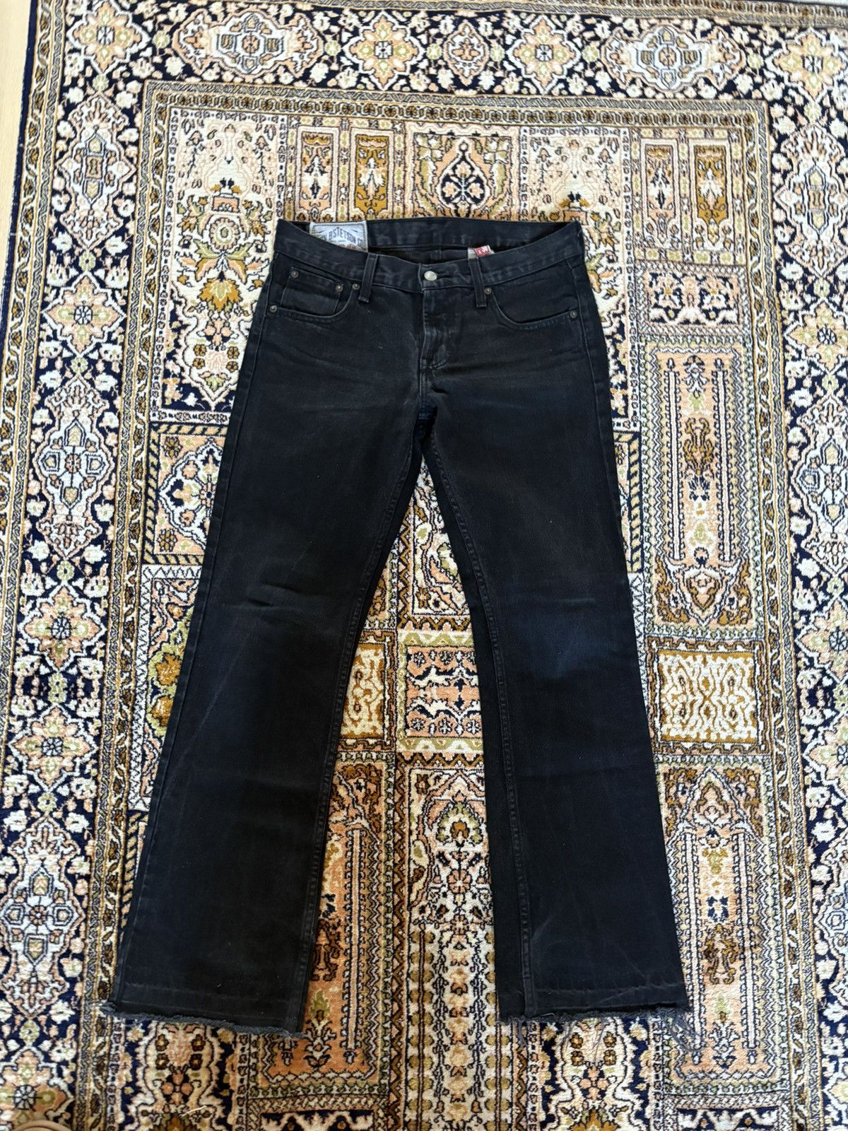Hedi Slimane × Rick Owens × Stetson Stetson bootcut jeans | Grailed