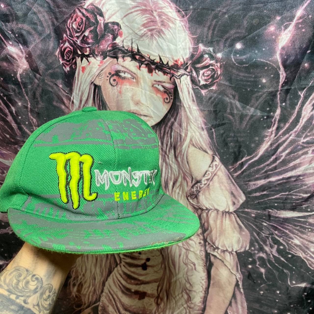 Vintage Vintage Rare 90s Monster Energy Cap Hat Racing Streetwear | Grailed