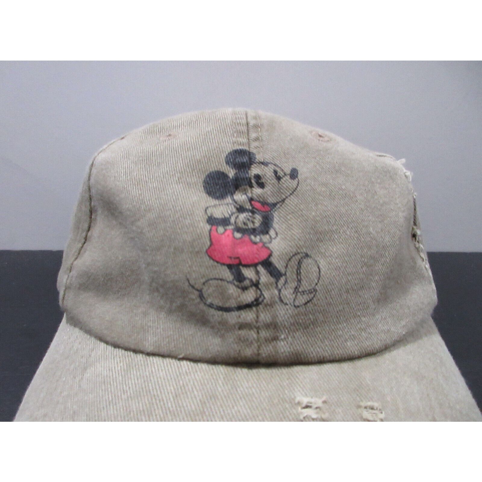 Disney Disney Hat Cap Strap Back Green Mickey Mouse Logo Magic Kingdom ...