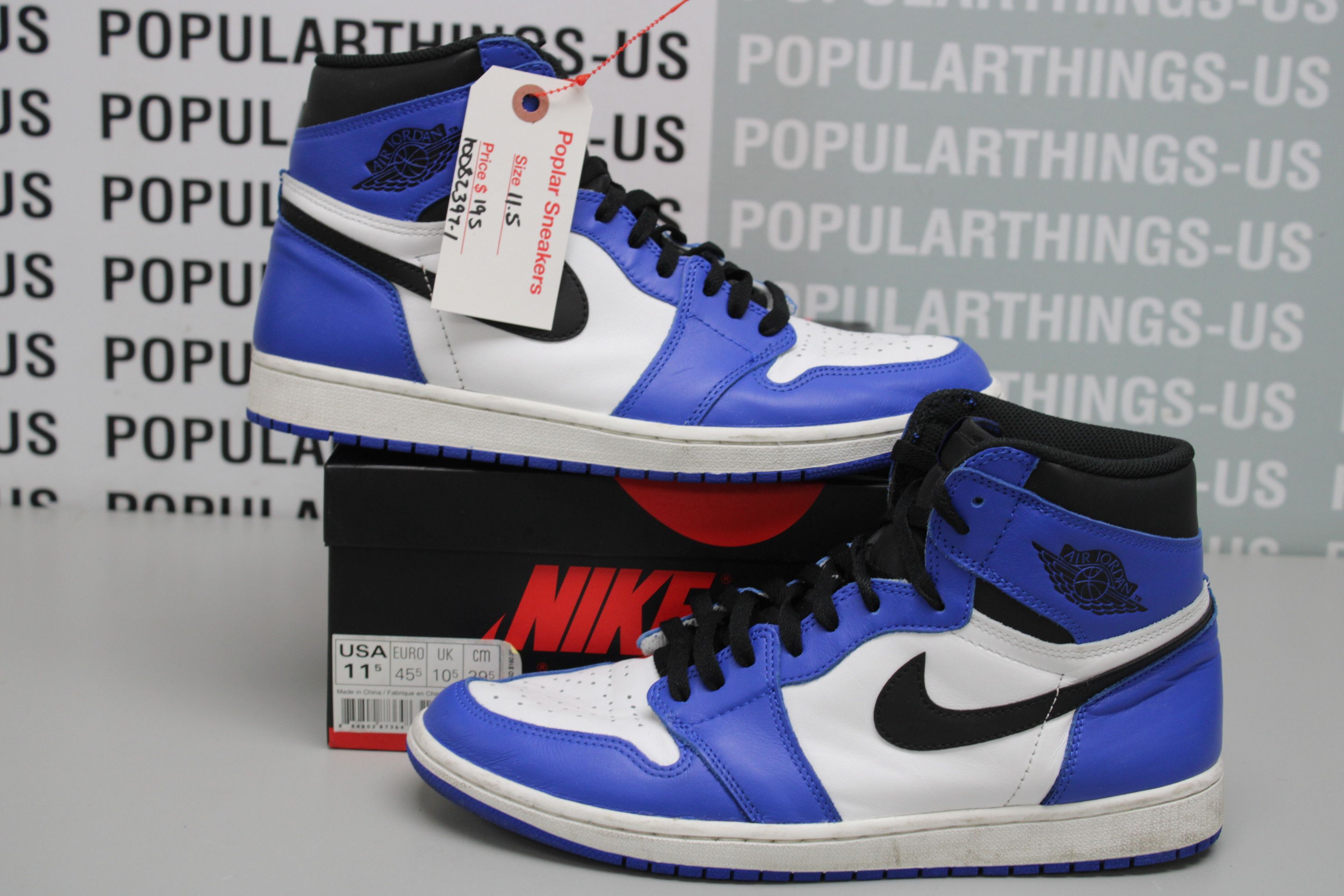 Jordan Brand Air Jordan 1 Retro High OG Game Royal Sz 11.5 | Grailed