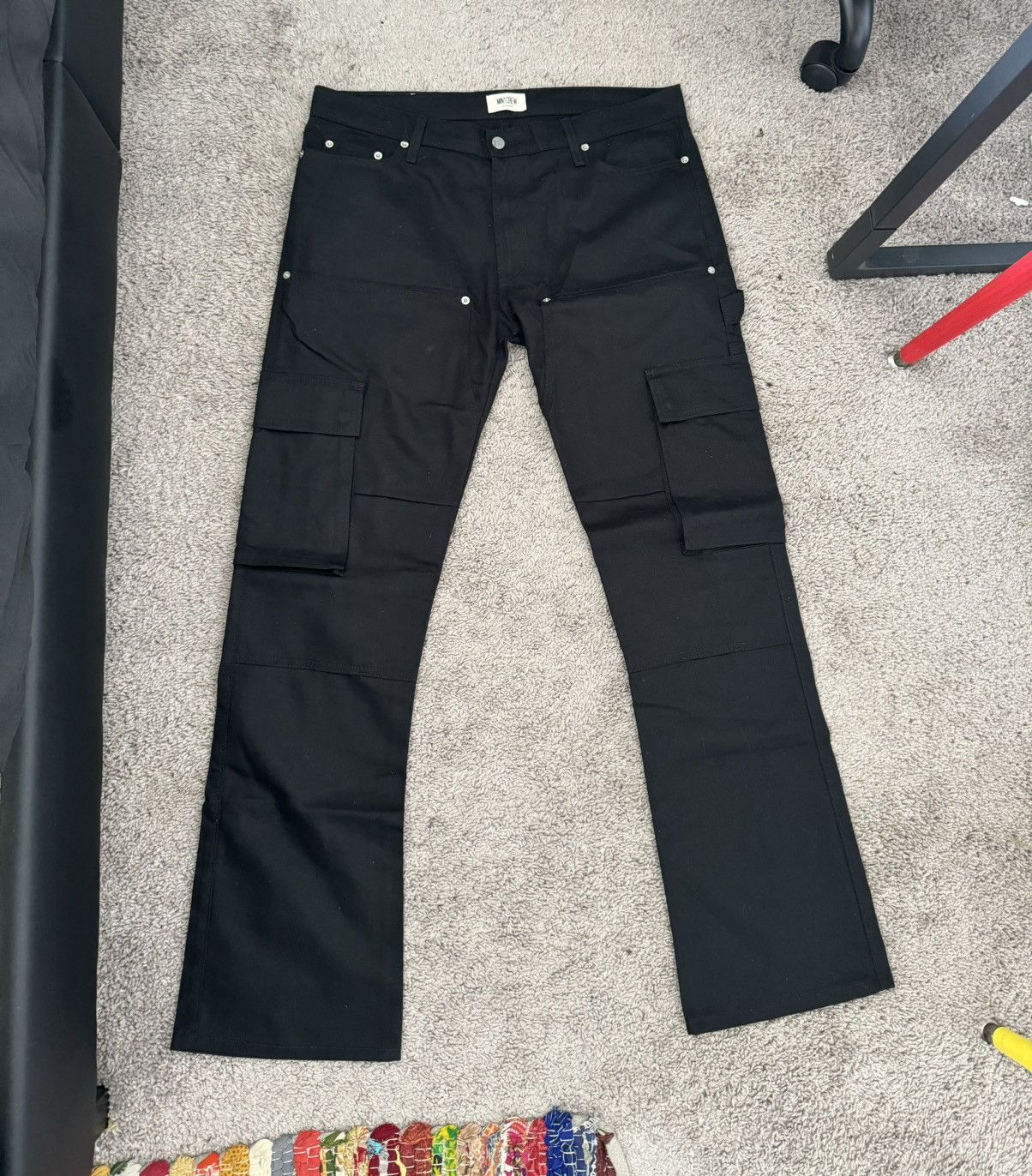 Mintcrew Mintcrew Cargo Pants (Black) | Grailed