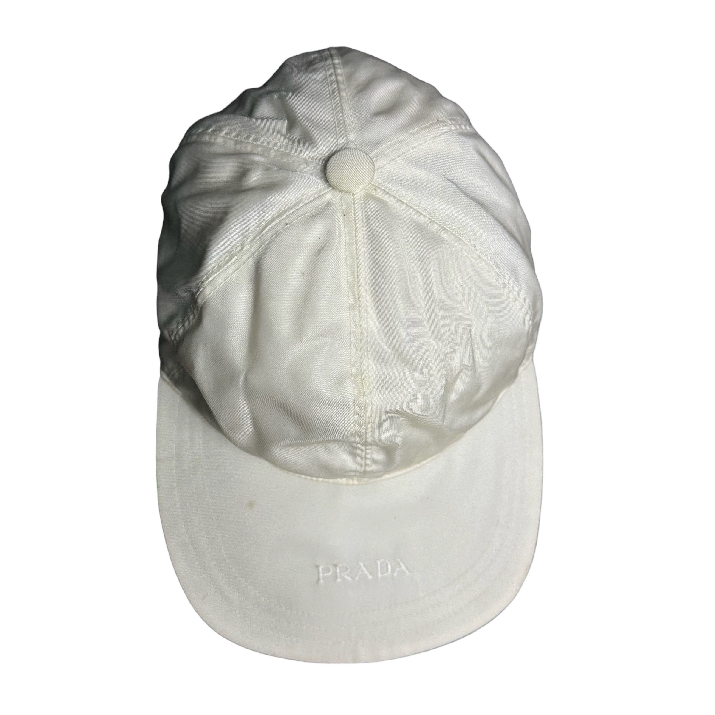 Italian Designers × Luxury × Prada 🔥RARE🔥 Prada Logo Nylon Adjustable ...