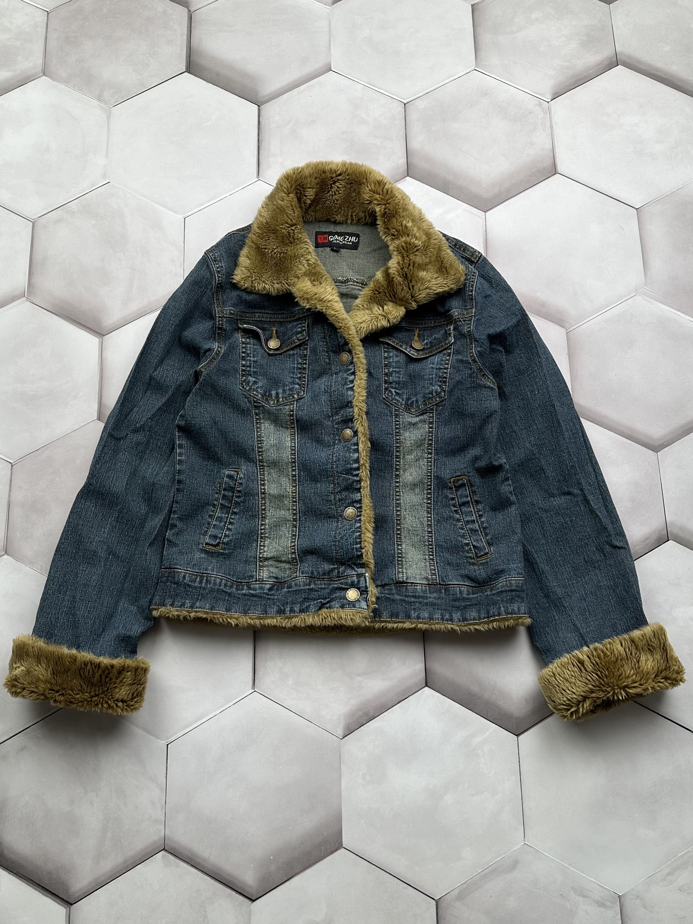 Avant Garde × Japanese Brand × Mink Fur Coat Vintage Faded Faux Fur ...