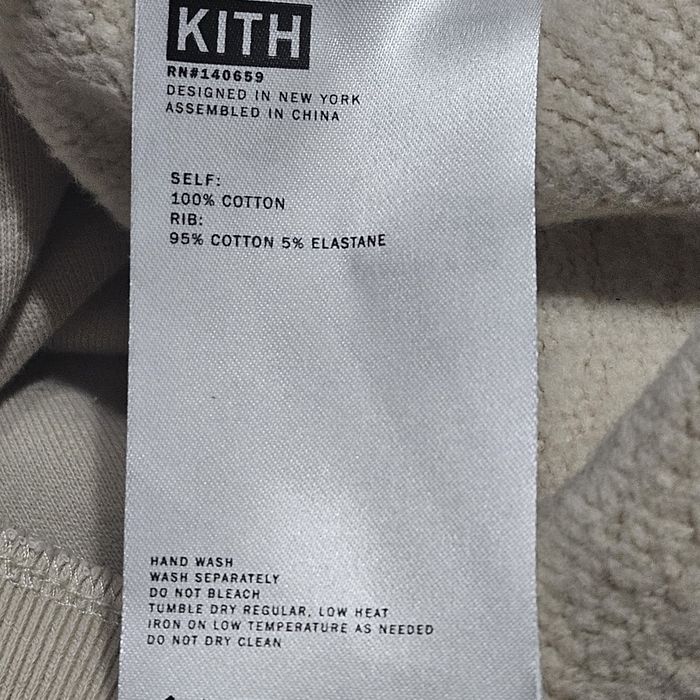 Kith Kith Reverse Paneled Fleece Crewneck Size XL New with Tag | Grailed