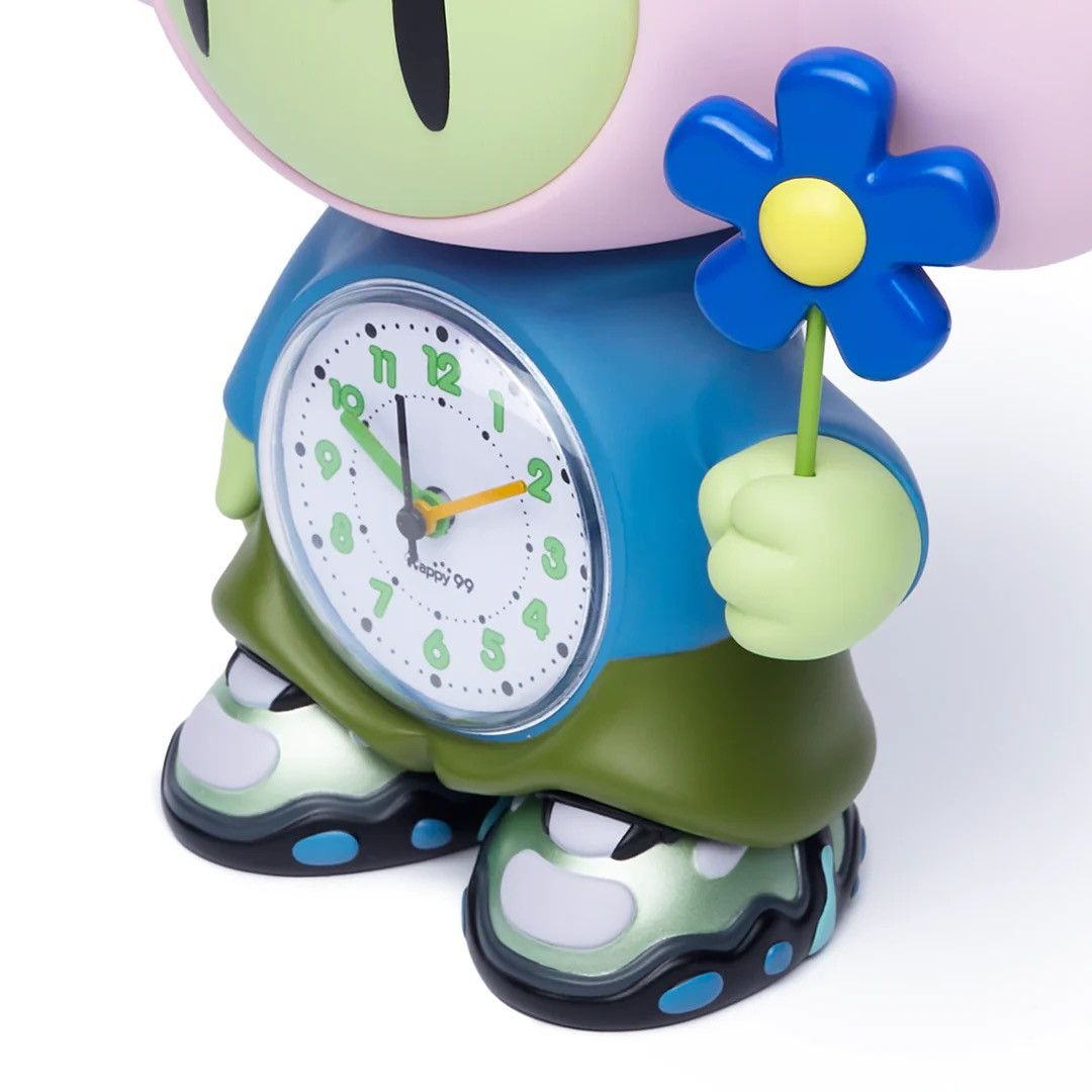 Happy99 HAPPYTIME VINYL FIGURE WITH WORKING CLOCK | Grailed